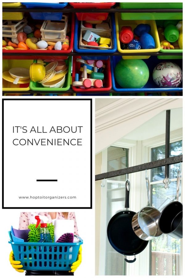Convenience and Easy Organizing - Hop To It Organizers, LLC